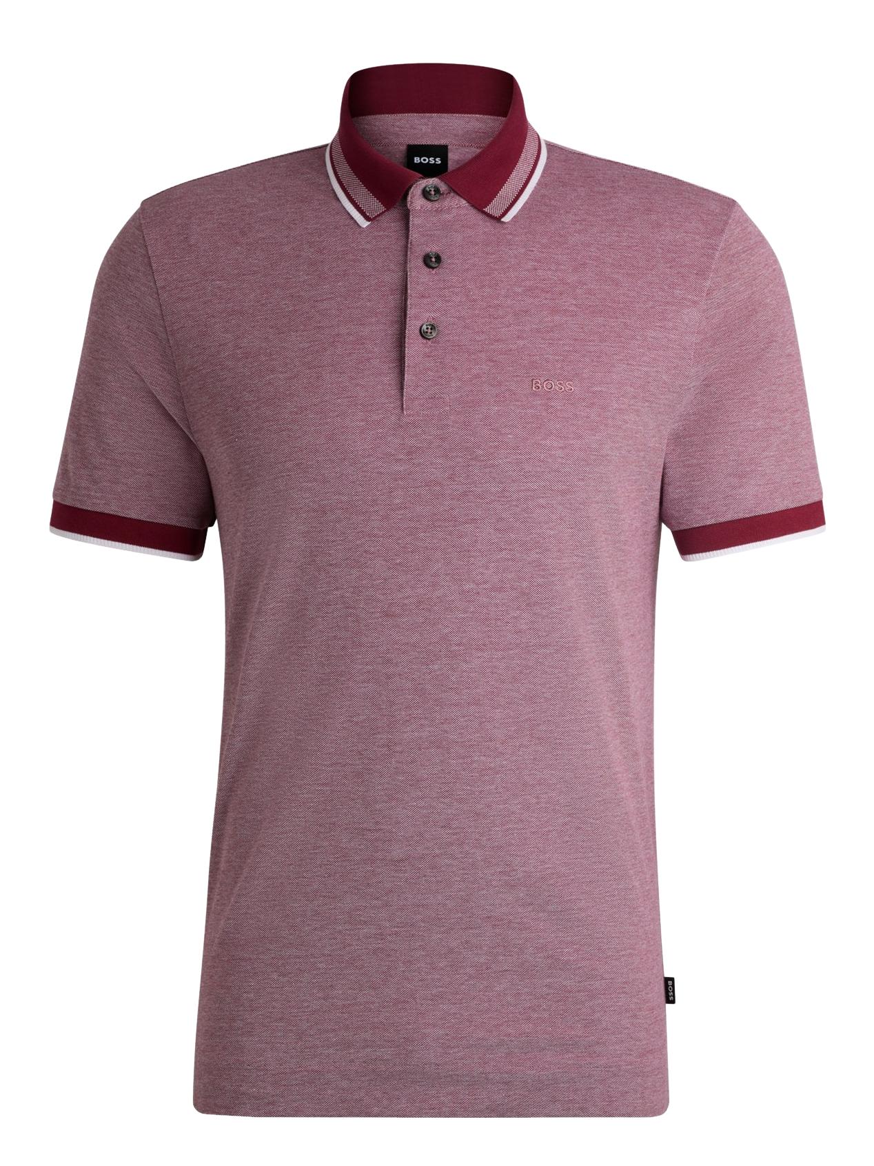 HUGO BOSS Boss Hugo Boss Logo Embroidered Short-Sleeved Polo Shirt